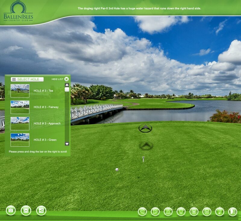 Golf Courses Virtual Tours | OmniSight Inc